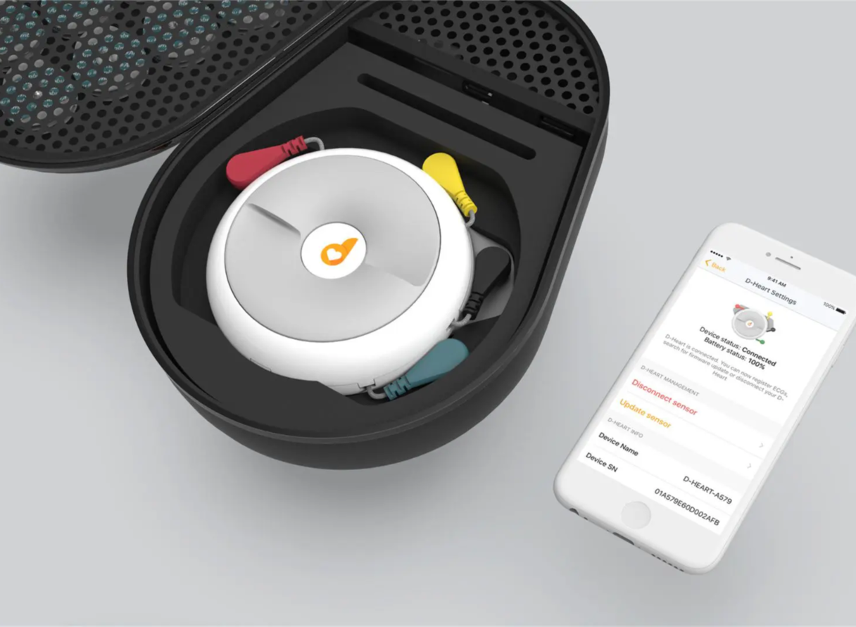 Professional ECG Device D-Heart